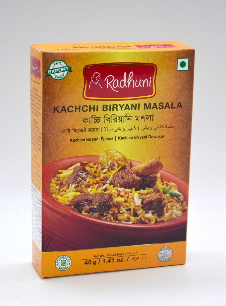RADHUNI KACHCHI BIRYANI MASALA – Taj Stores