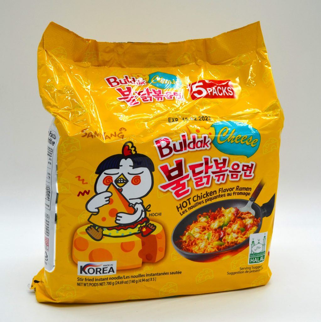 SAMYANG BULDAK CHEESE CHICKEN FLAVOUR RAMEN – Taj Stores